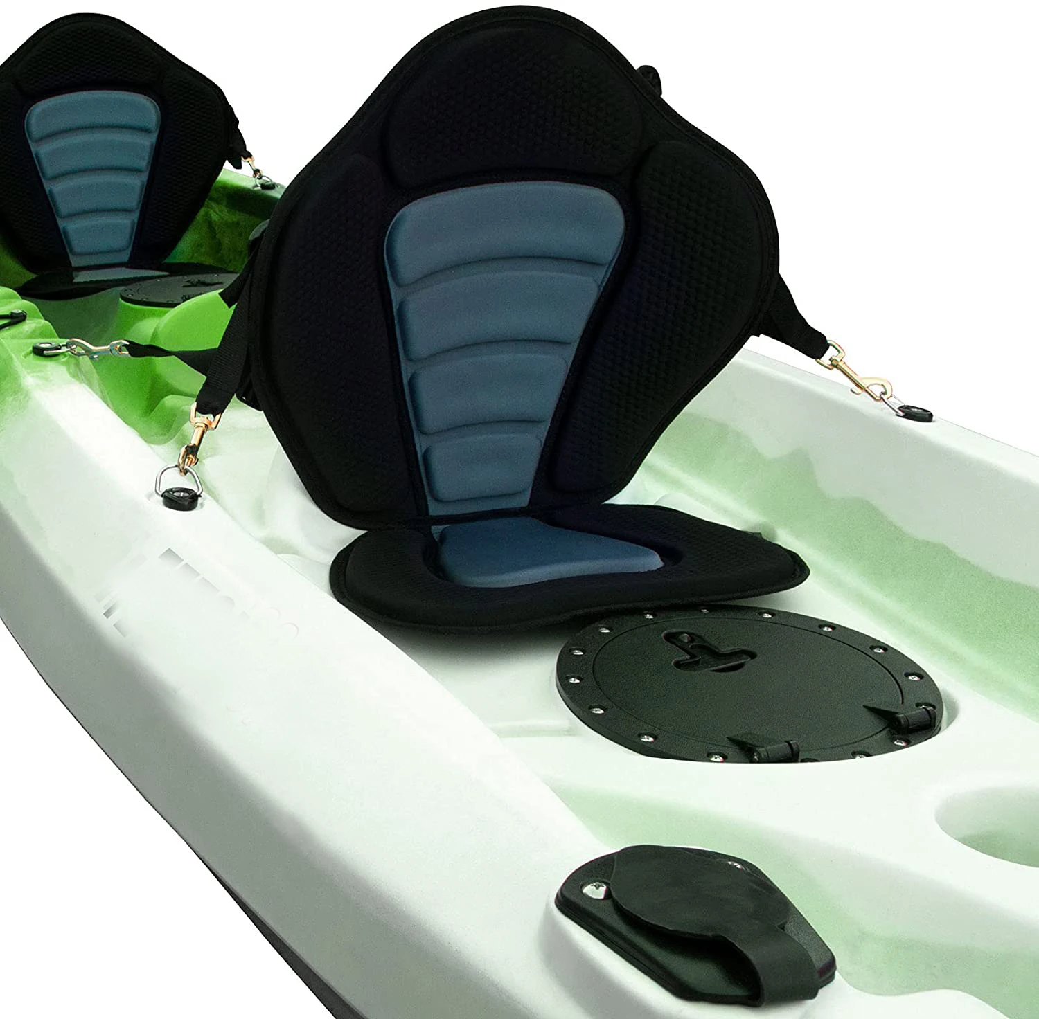 12ft Double Seat Plastic Recreational Tandem Kayaks for 2 Person on Sale