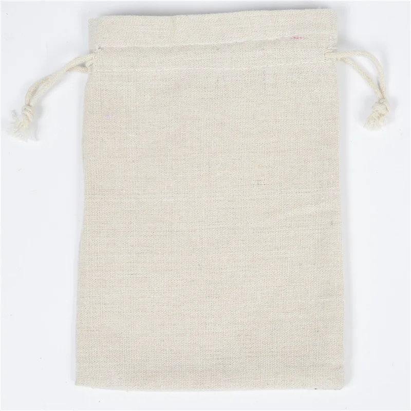 Factory Wholesale Beige Cotton Canvas Double Strings Bag With Customize ...