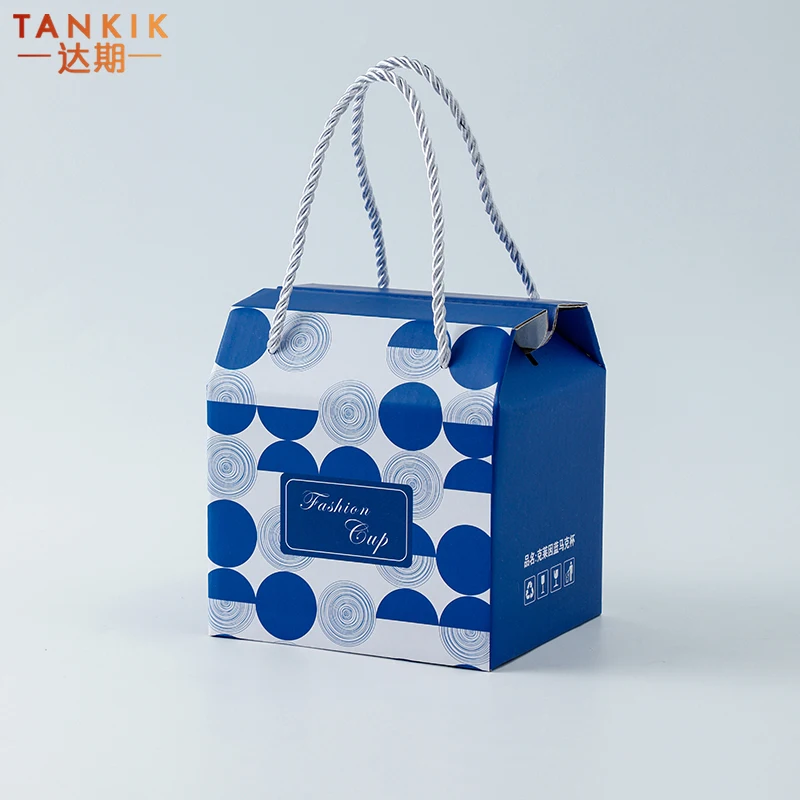 Klein Blue Modern Minimalist Style Chubby Pure Solid Nordic Style Gift ...