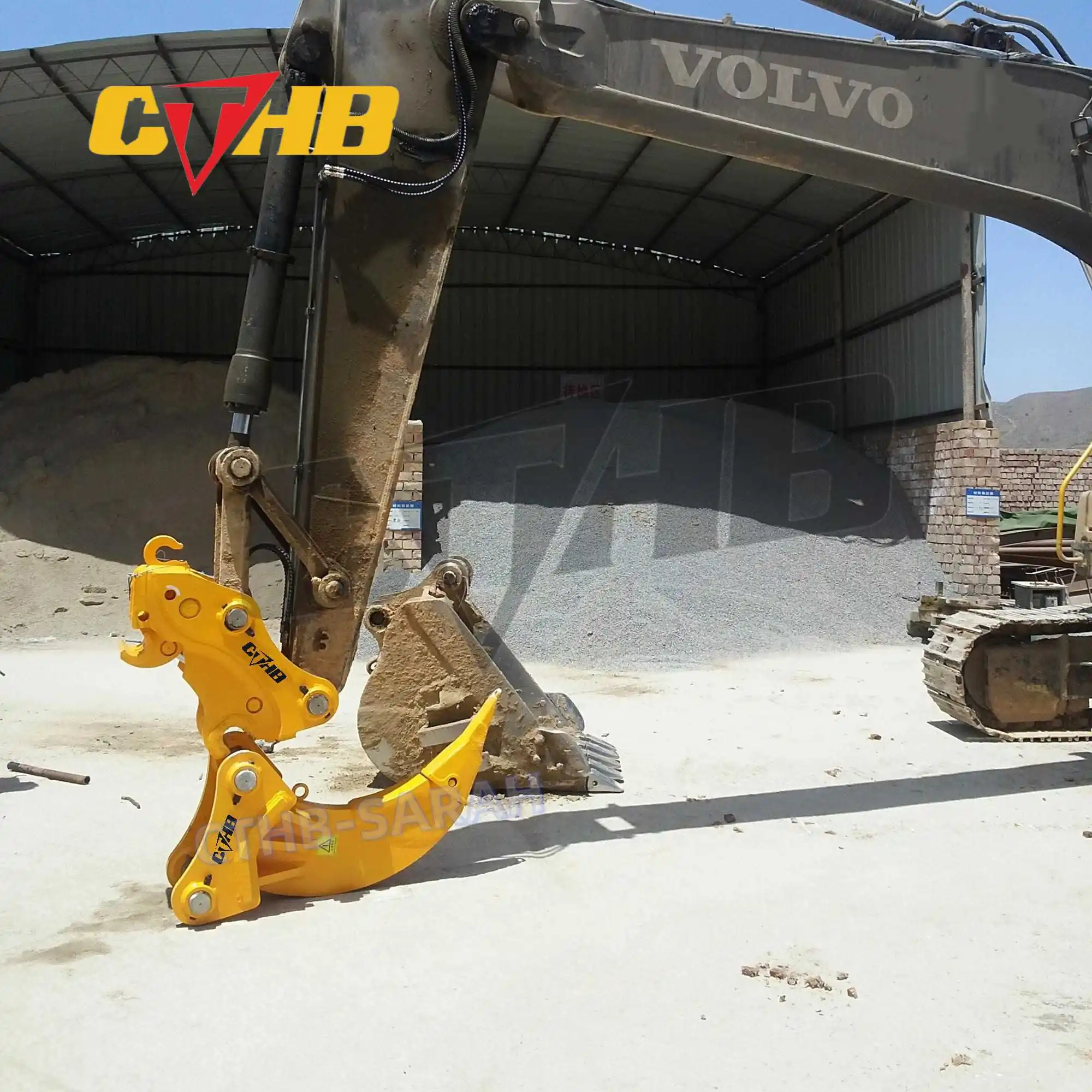 Excavator Ripper Single Tooth CTHB Earth Digging Ripper Frozen Ground ...