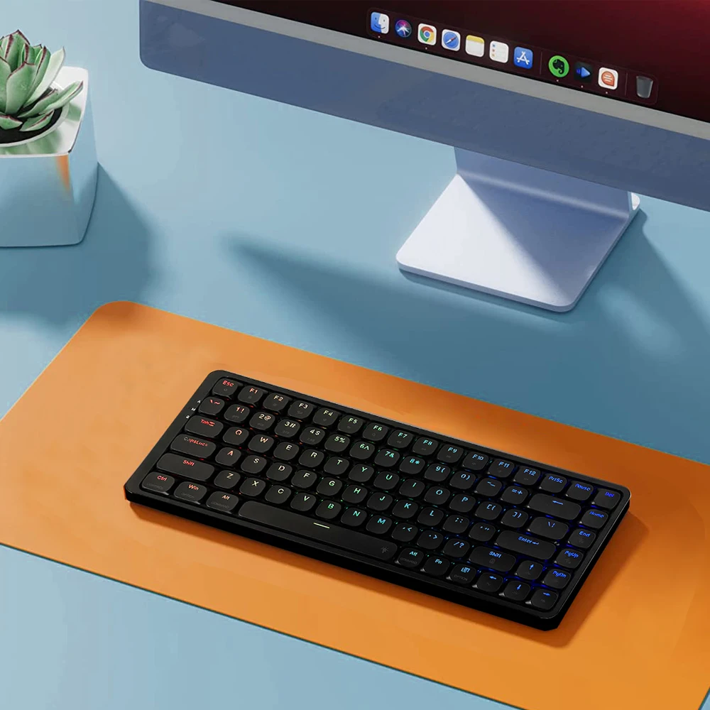 75% Low Profile Wireless Gaming Keyboard - Custom Mechanical