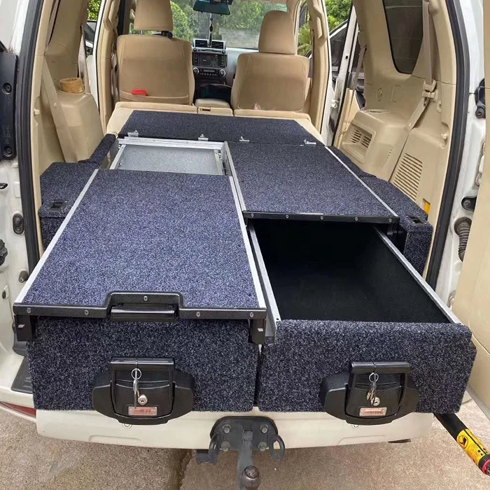 【をテストし】 Lc200/lx570カースライディングドロワーリアカーゴドロワードロワーカーストレージ - Buy Sliding ...