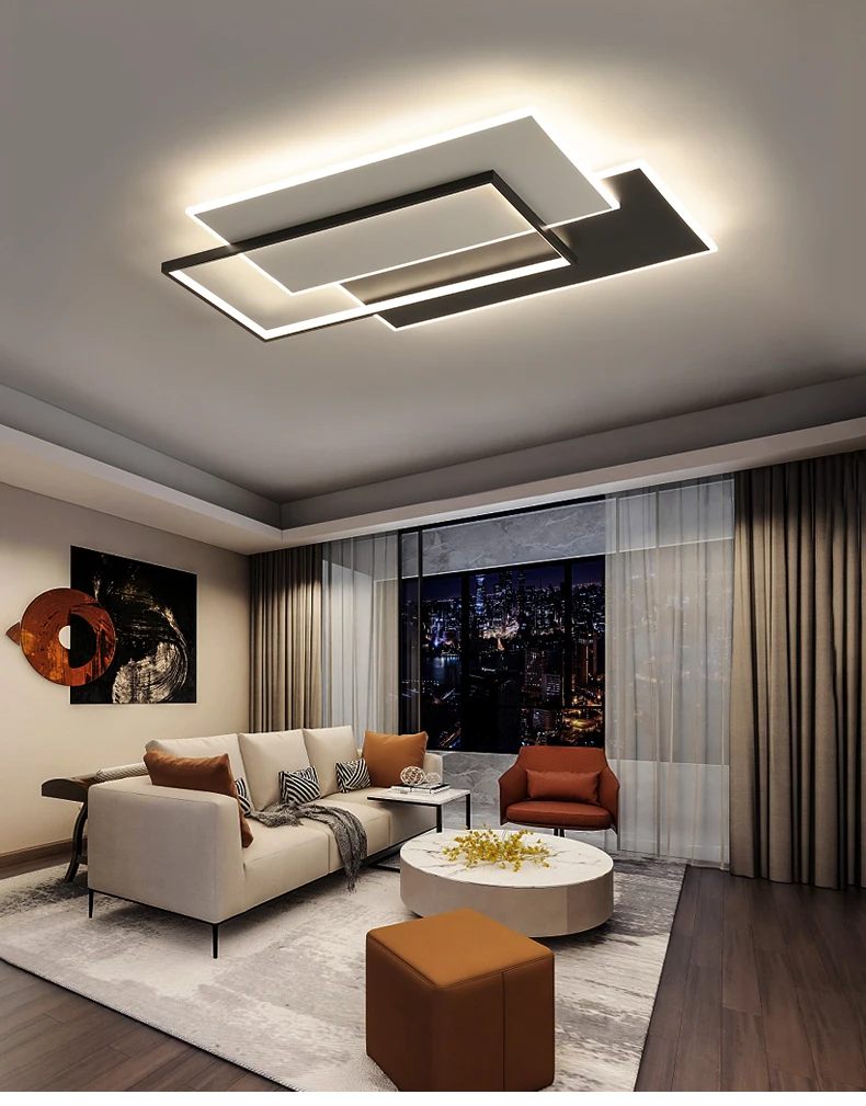 Elegant Ceiling Light for Minimalist Bedrooms & Living Rooms