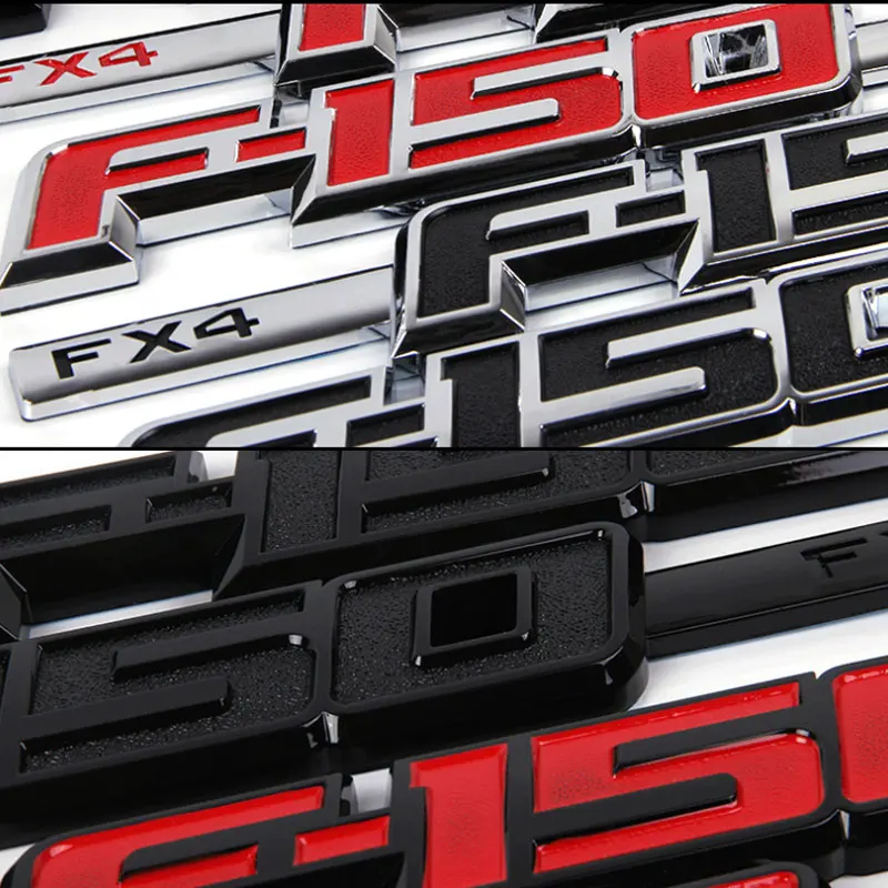 For Ford Raptor F150 Fx4 Pickup Retrofit Body Sticker Fender Side Sign ...