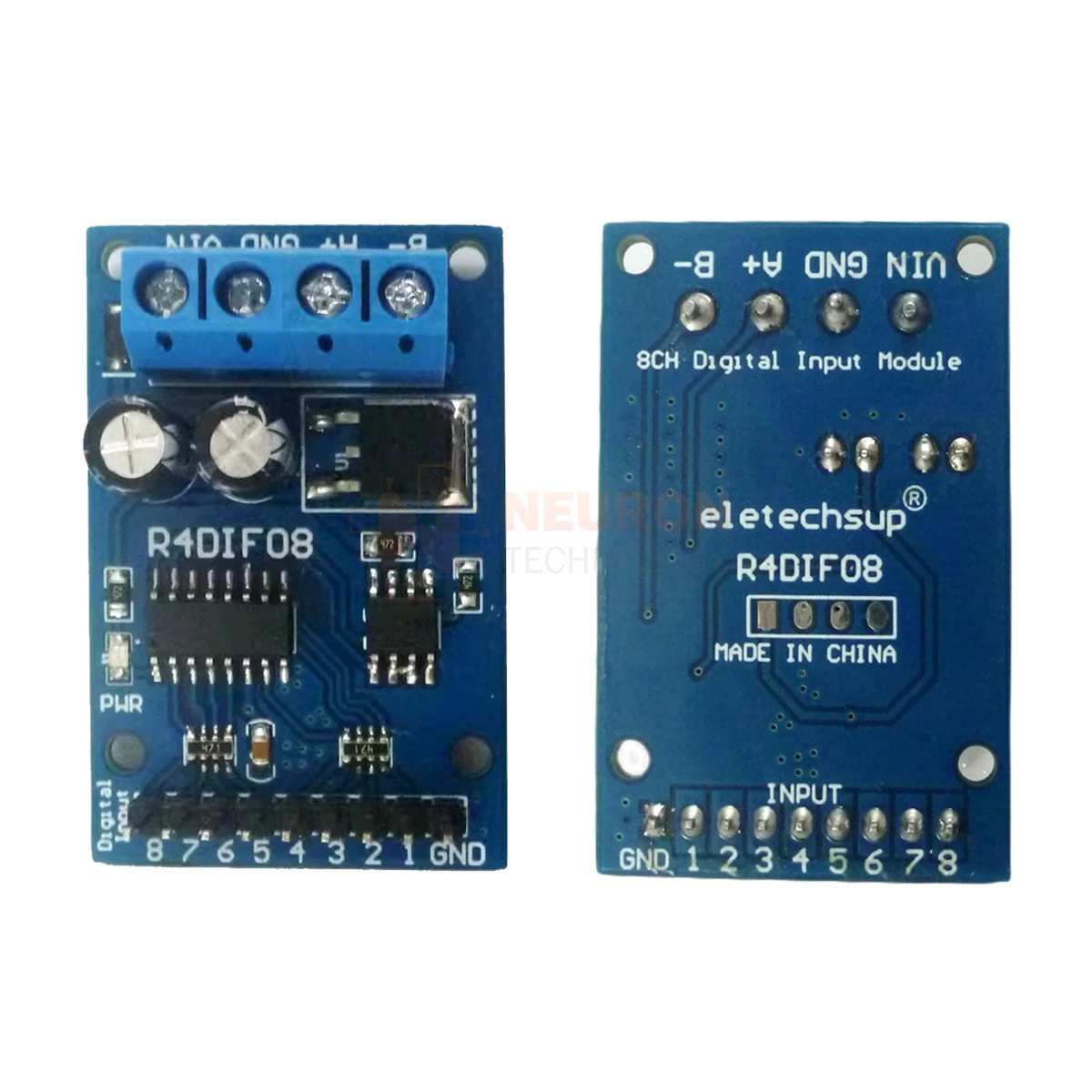 8-channel Digital Input Module Rs485 Modbus Rtu Switch Acquisition ...