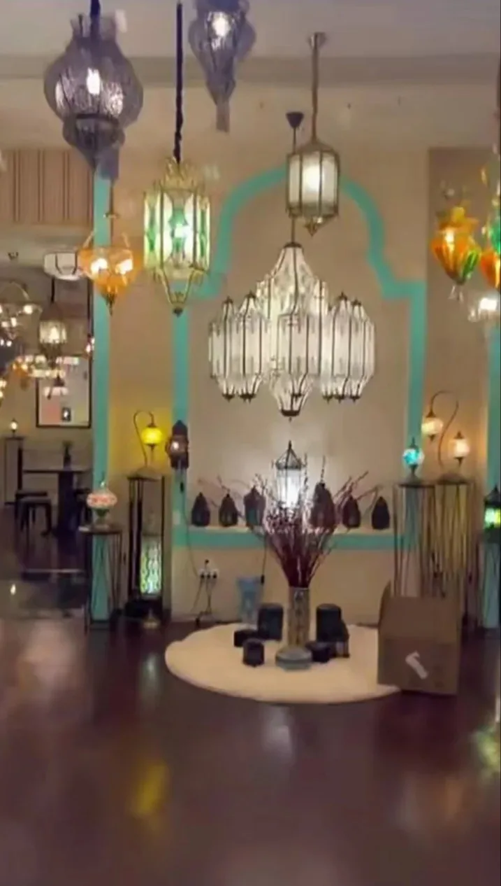 Retro Arab Bedroom Study Hat Pendant Light For Dining Room And Hotel ...