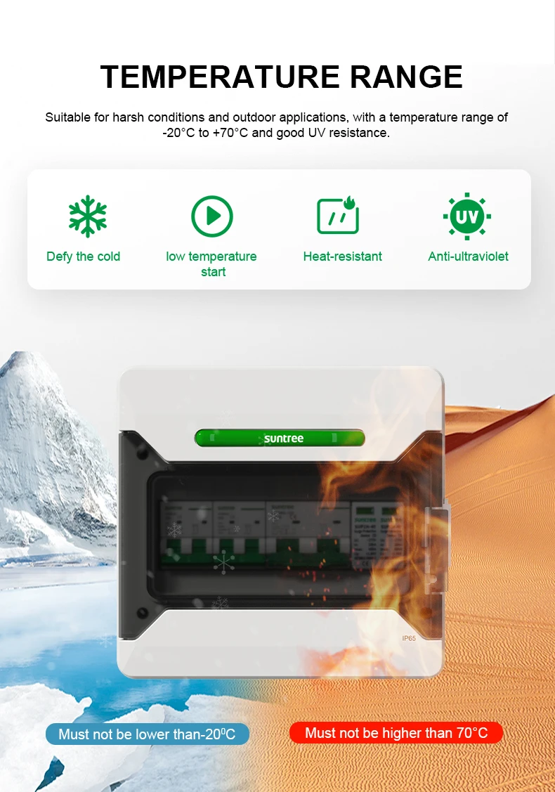 ac mcb spd IP65 combiner boxes ac distribution box 1 in 1 out array combiner box| Alibaba.com