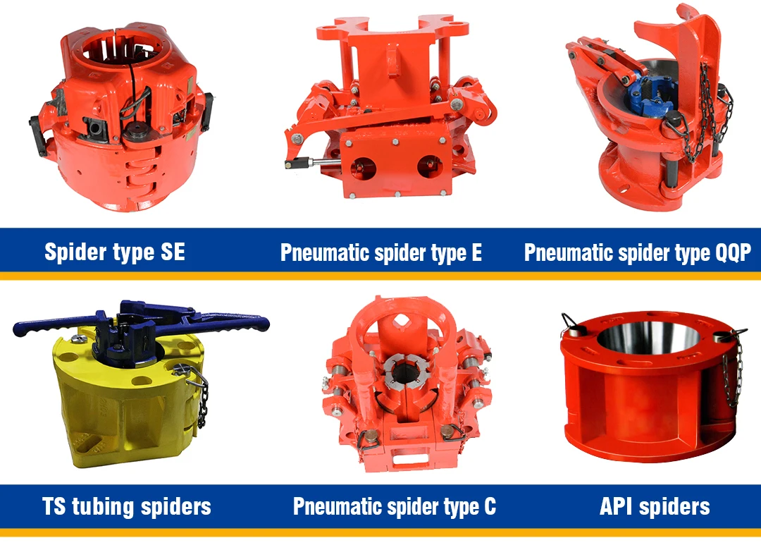 API 7K Tubing Drill Pipe Casing CHD Pneumatic Spider for Well Drilling ...