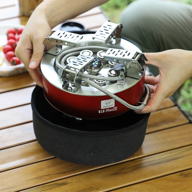 Bulin Bl100-b18 Plus9 Easy Ignition 9 Burners Foldable Camp Stove High-power Outdoor Portable ...