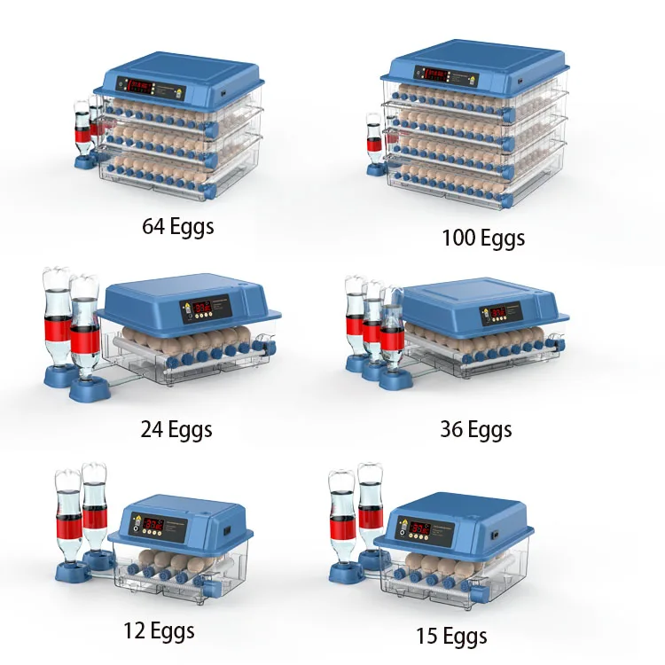 Online 192 Egg Incubator And Hatcher Automatic Fully Small Incubator ...