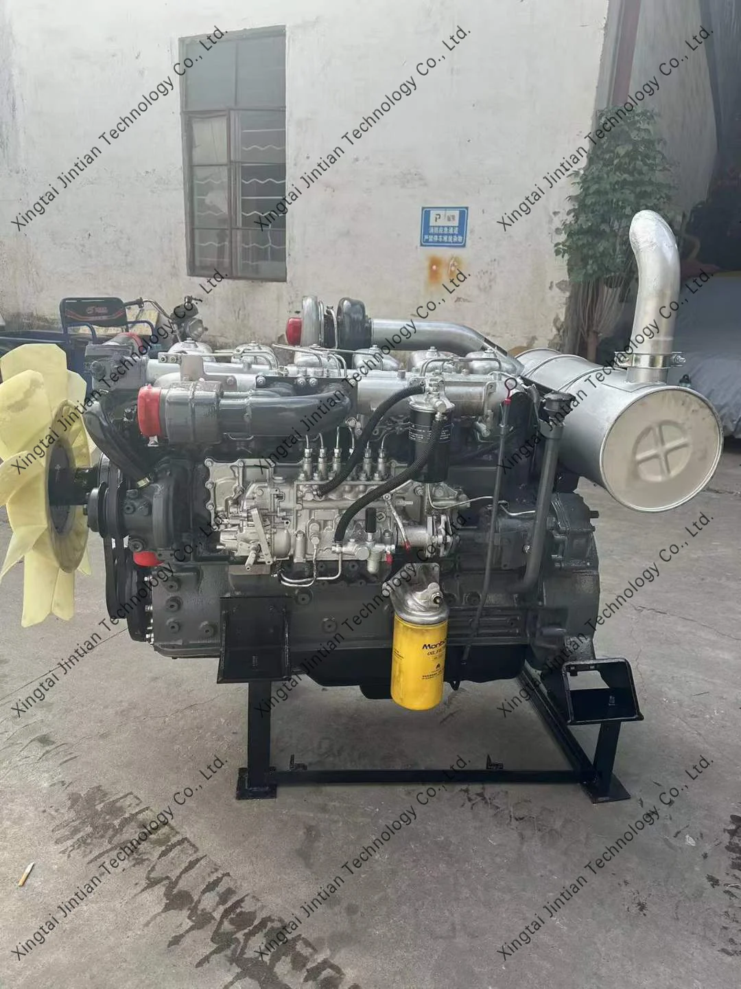 Mechanical Engine D6ac D6ac-c1 For R375-7h Excavator - Buy D6ac Diesel ...