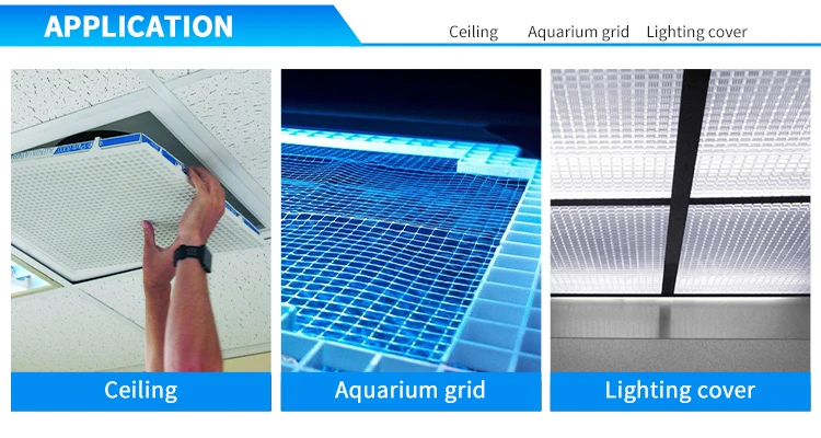 Plastic Egg Crate - Durable and Stylish Ceiling Louver