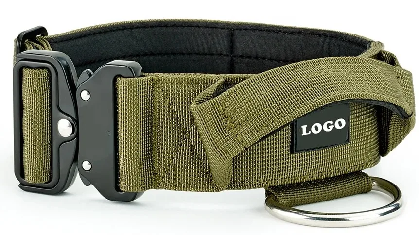 Customize Nylon Webbing Durable Collar Tactico Para Perro Pitbull ...