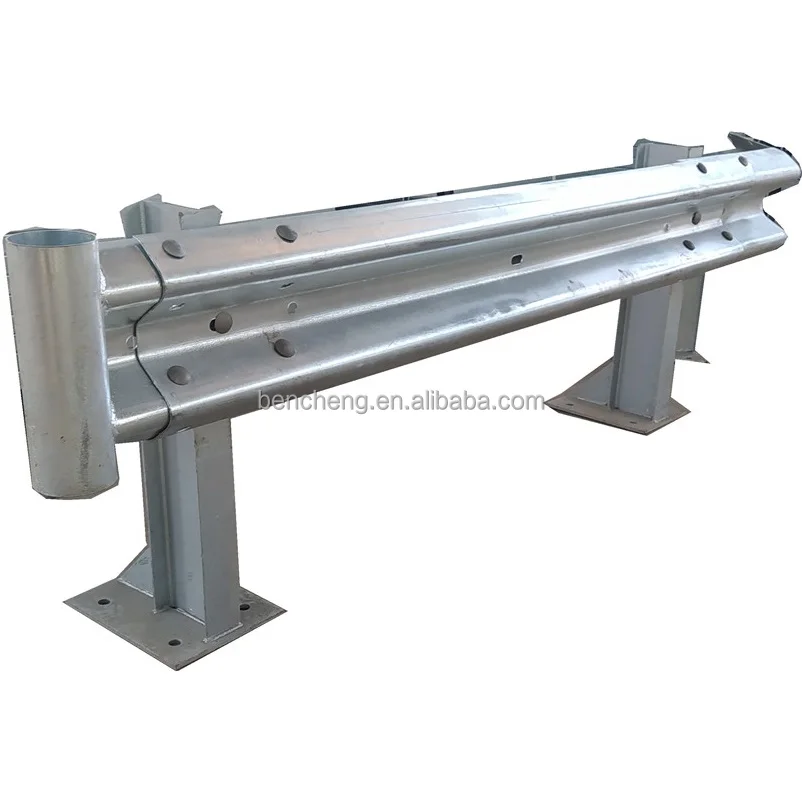 Armco Flex Beam Steel Highway Guardrail Crash Barrier System with ...