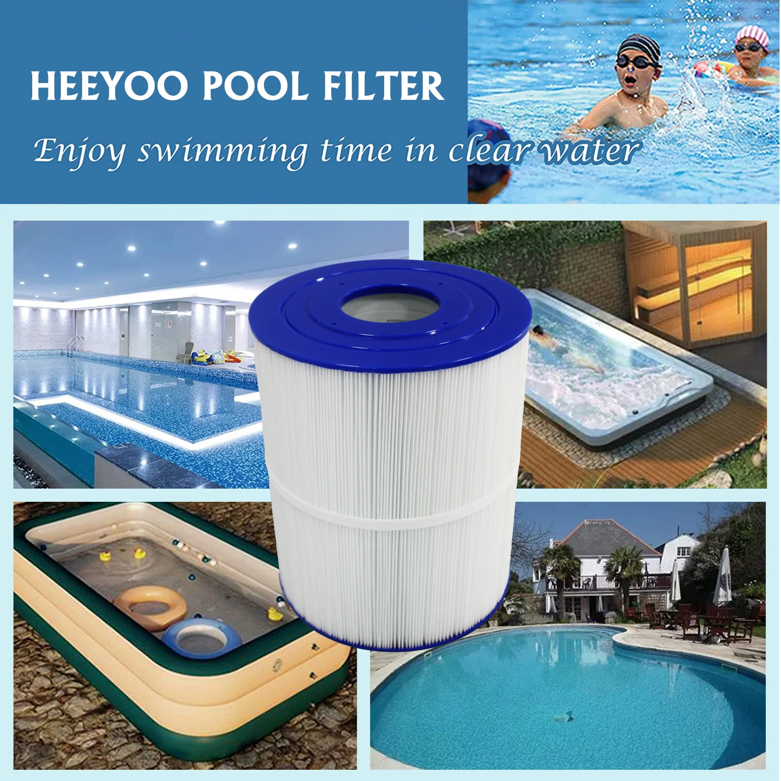 Swimming Pool Water Filter Spa Cartridge Water Sports Hot Selling ...