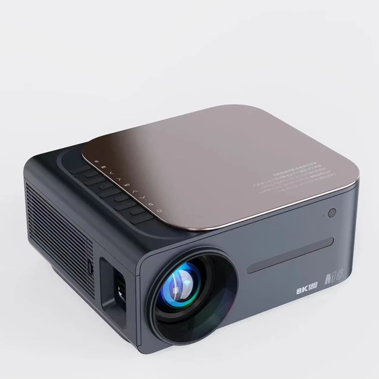 Mini Projector M8 Full Hd 1080p 4k Smart Android 9.0 Wifi Bt Mobile ...
