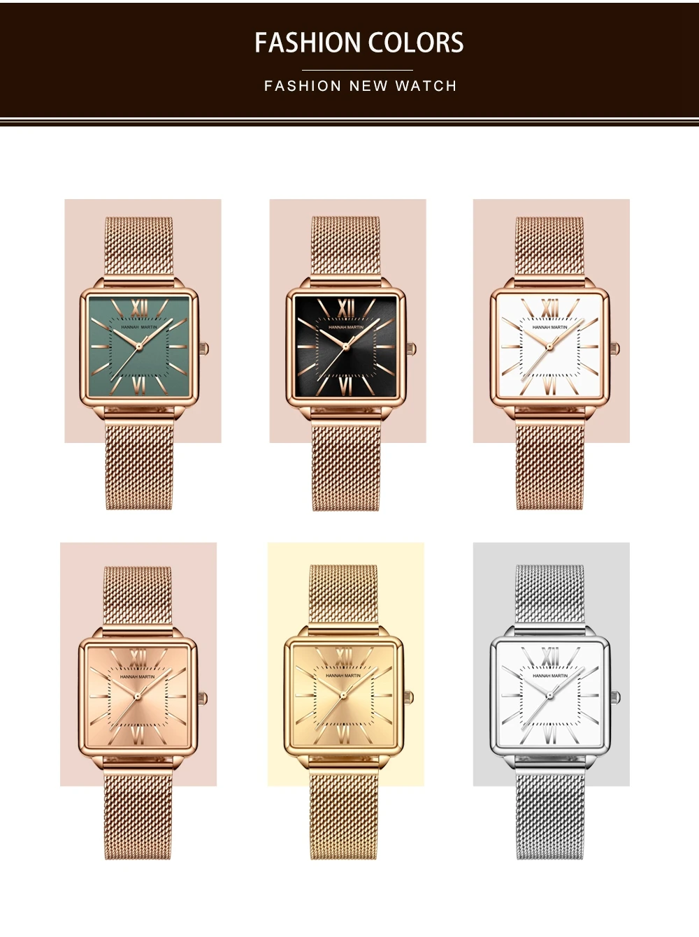 HANNAH MARTIN WATCH FACTORY OEM - Minimalist Japan Quartz