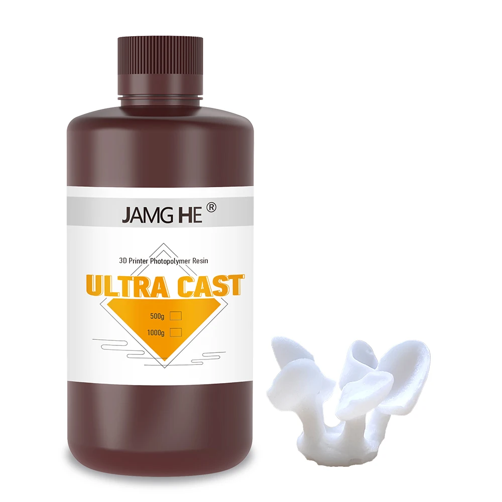 Jamg He Ultra Cast 3D Printer Resin for Jewelry Casting