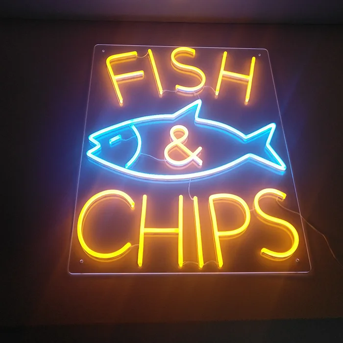 Neon Fish Sign