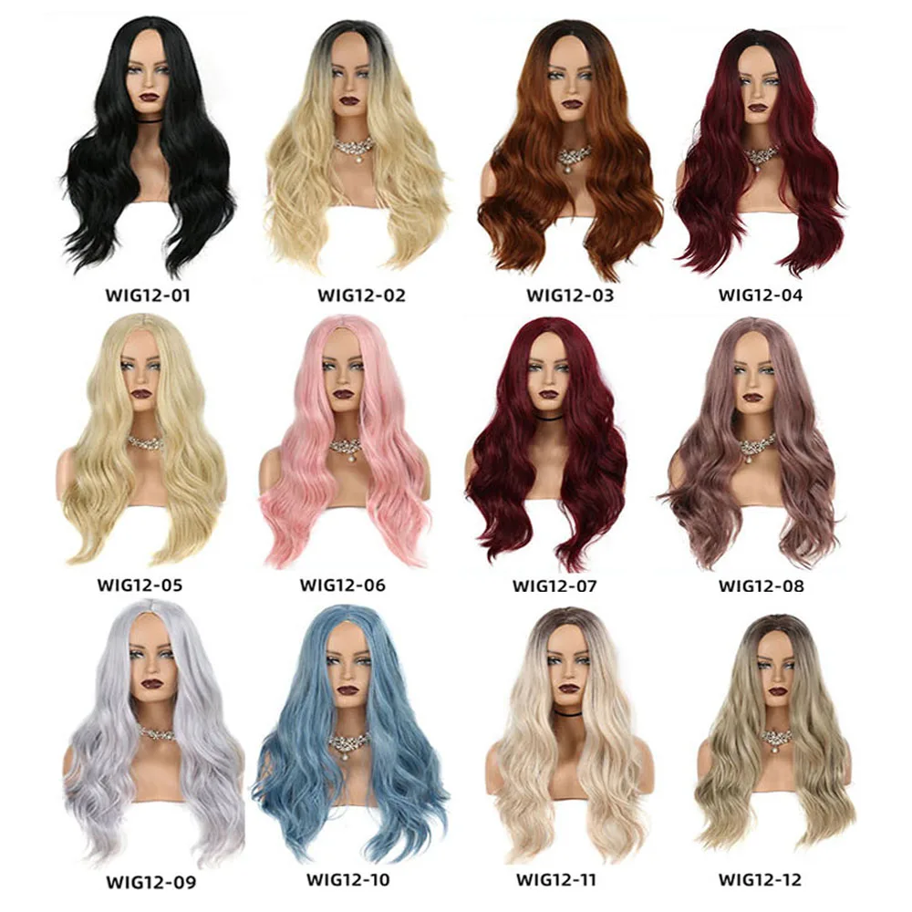 36"Lace Front Wig Black Braided Wig for African Women Synthetic ...
