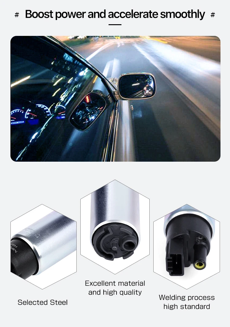 MPU-400 Electric Fuel Pump for Subaru Justy I (1984-2014) - Replacement ...