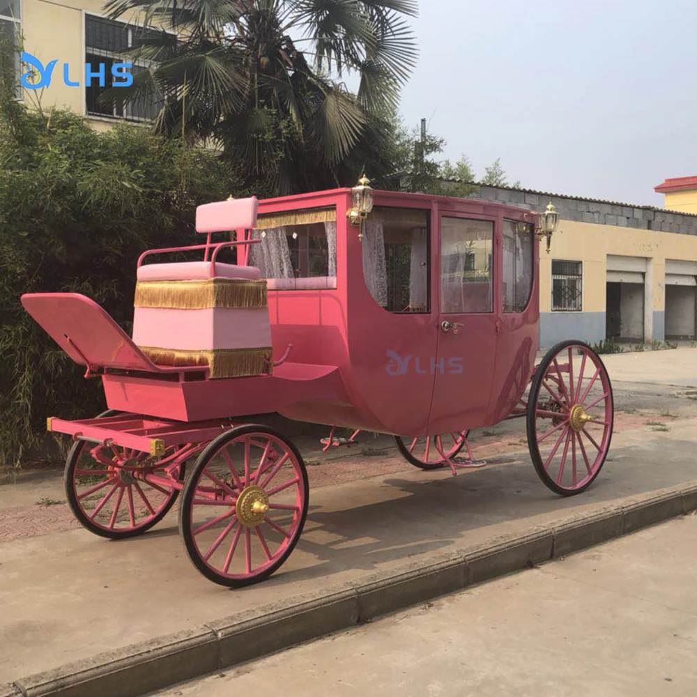 Available Sightseeing Horse-drawn Carriage Electric Wedding Horse ...