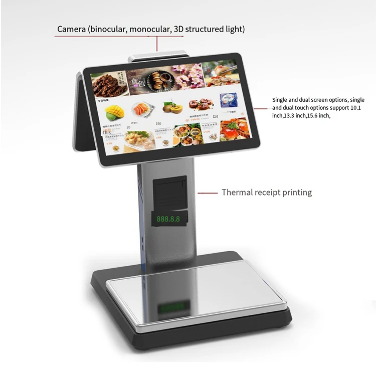 Restaurant Shop Supermarket Ai Visual Recognition Qr Touch Smart ...