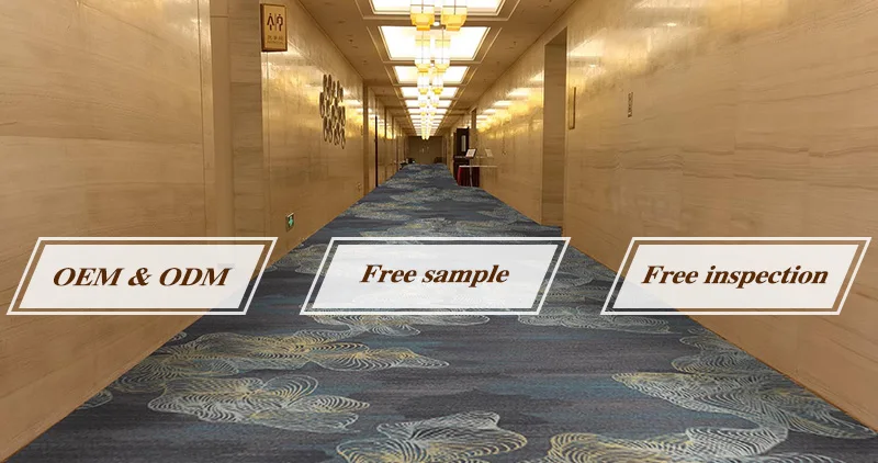 Wholesale Modern Design Carpet - Luxury Hotel Lobby