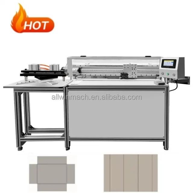 AW-700SV Semi Automatic Pneumatic V Groove Cutting Machine Slotting ...
