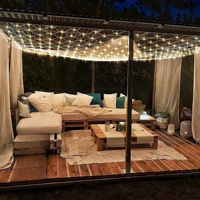 3*3m Fishing Net Light - Perfect for Christmas Decorations