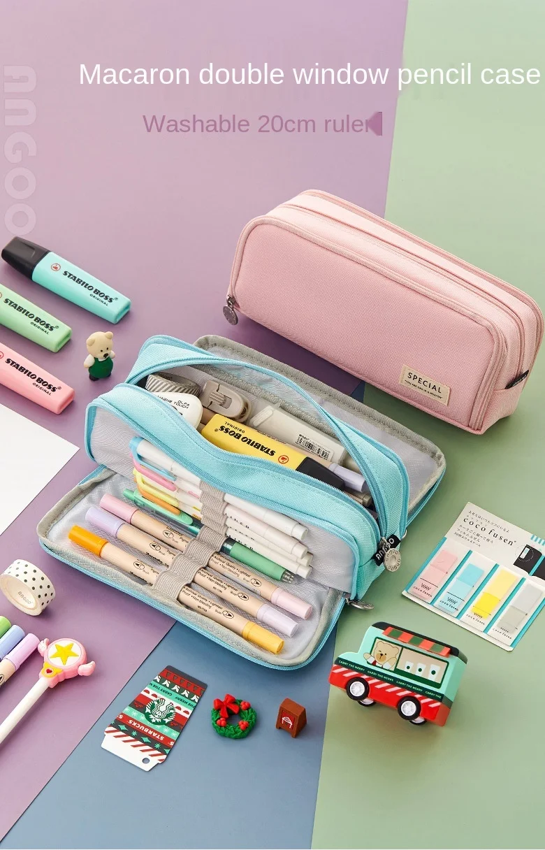 Customizable Canvas Pencil Cases - Perfect for School