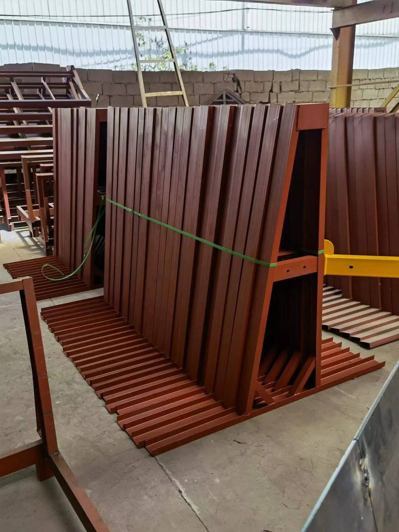 Heavy Duty Quartz Slabs Storage A Frame Rack Granite Slabs Steel A ...