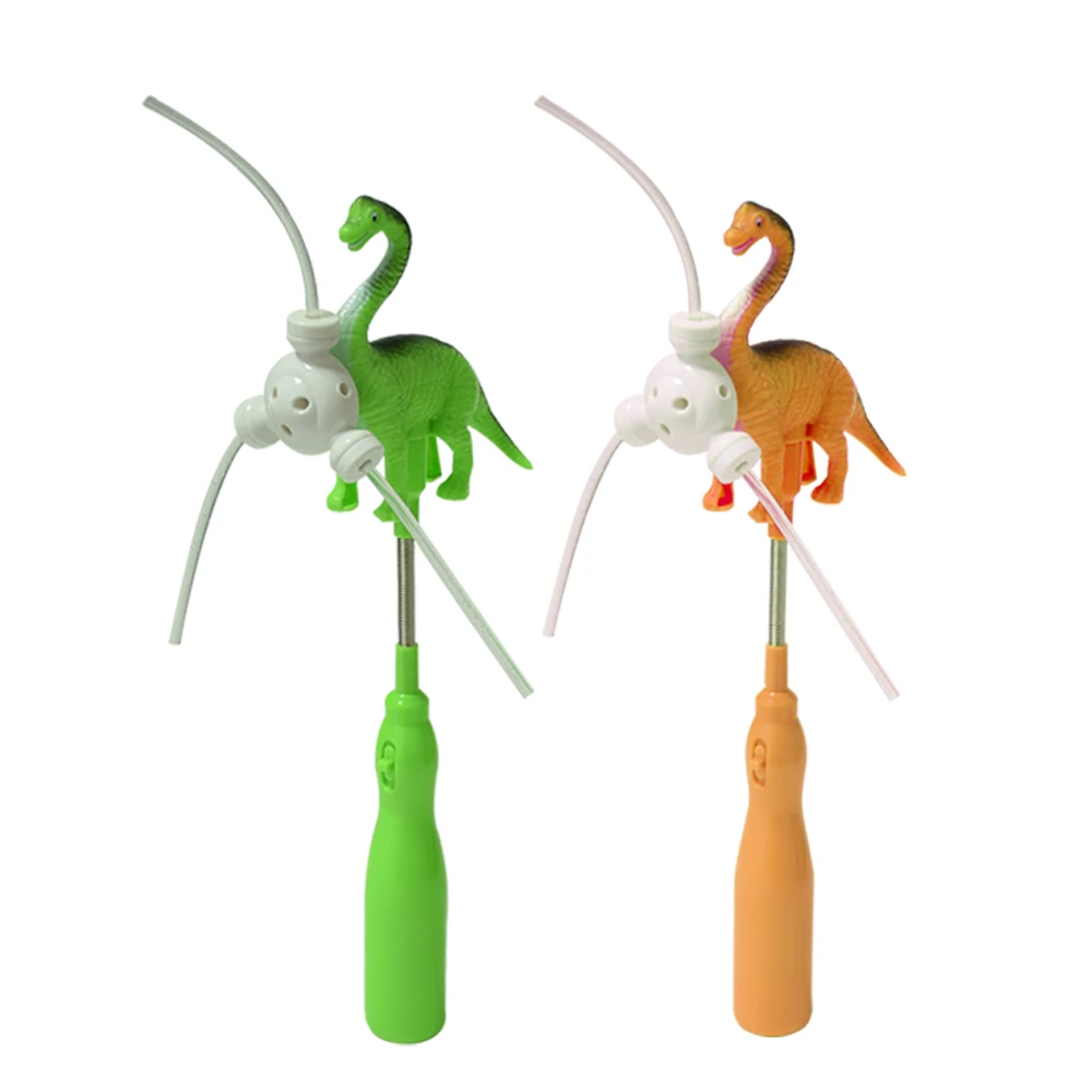 Colorful Glowing Dinosaur Windmill Light Up Kids Toys Led Windmill ...