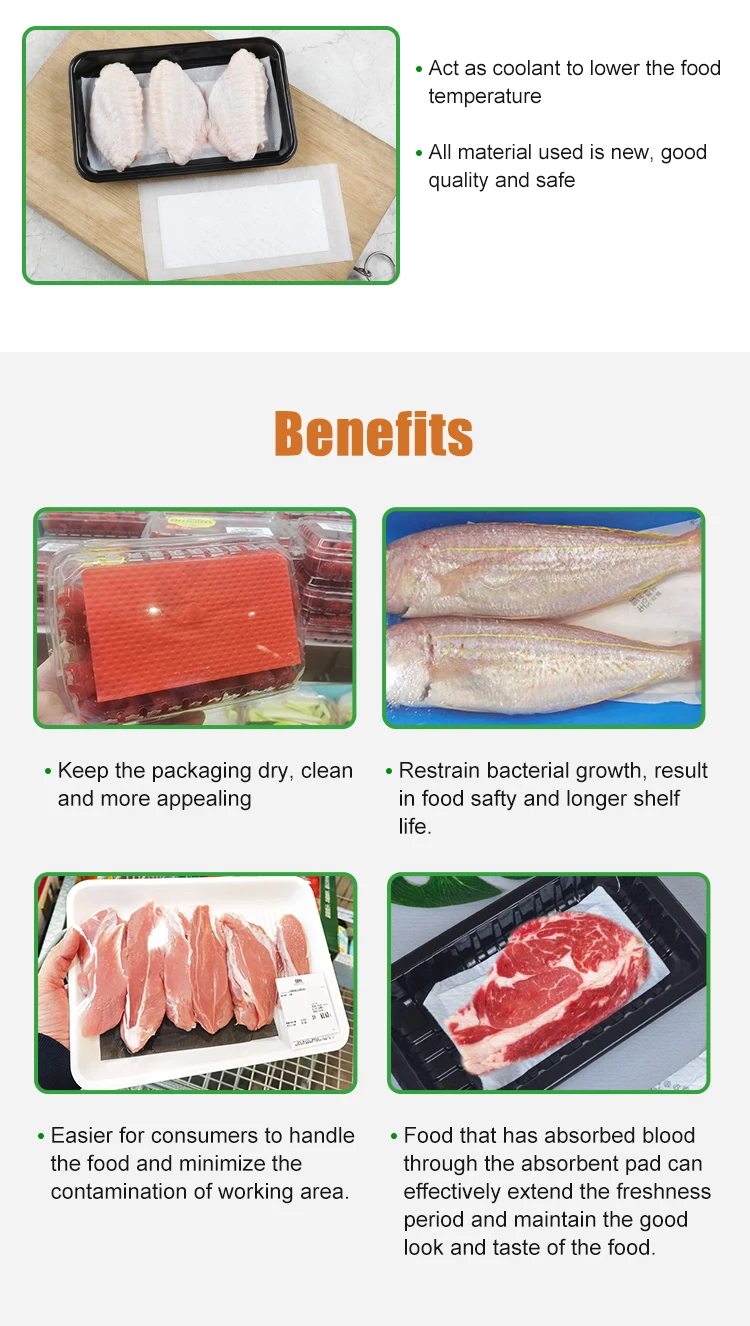 Eco-friendly Absorbent Pads for Food Packaging - Misource