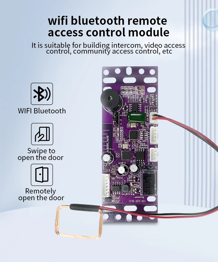 Support Ic/id Dual-band Swiping Wifi Bluetooth Access Control Machine Module - Buy Freeware ...