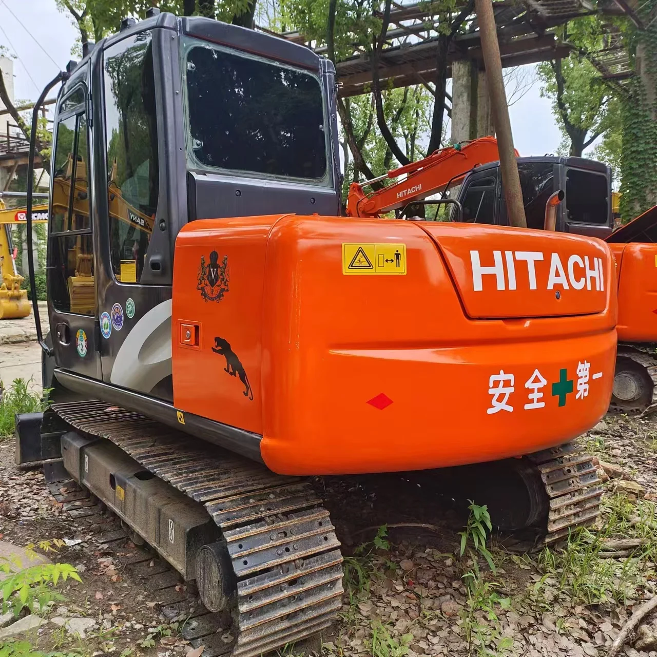 Secondhand 7 Ton Japanese Hitachi Zaxis 70 Excavator Zx70 Hiachi Digger ...