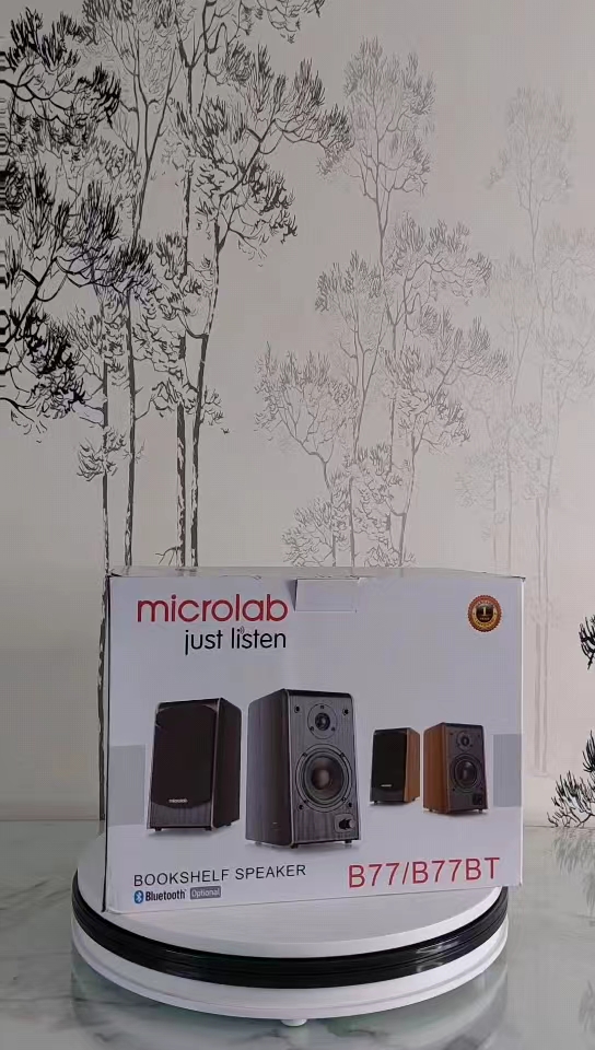 Microlab Stereo Bookshelf Speaker B77BT with Bluetooth