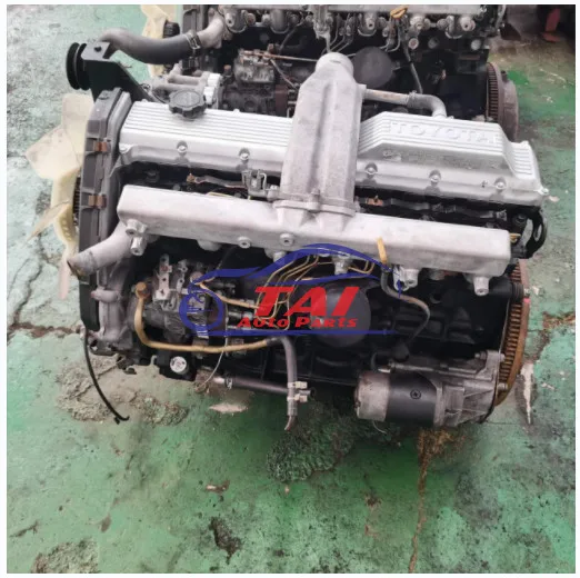 Original Used 1HZ Diesel Engine With Gearbox for Toyota Land Cruiser ...