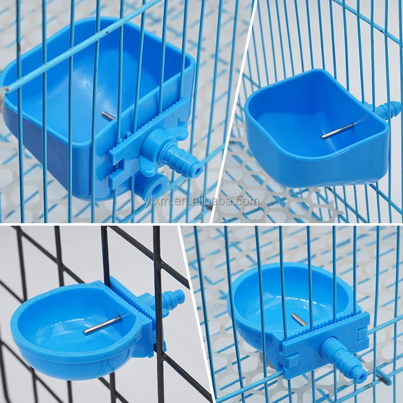 Automatic Animal Drinker Plastic Rabbit Water Trough Cage Rabbit ...