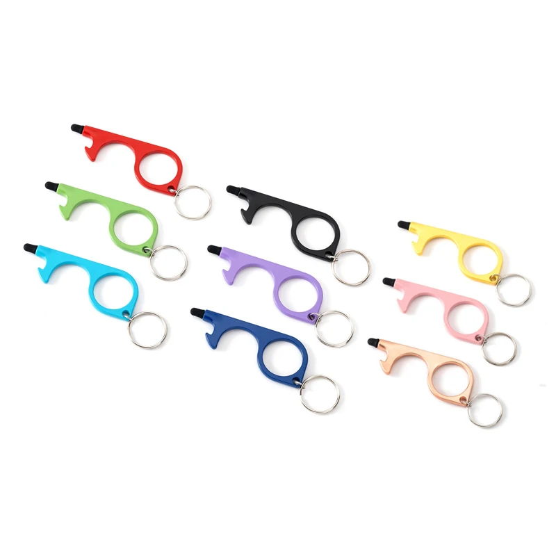 Zinc Alloy Touchless Door Opener Tool No Touch Contactless Door Opener ...