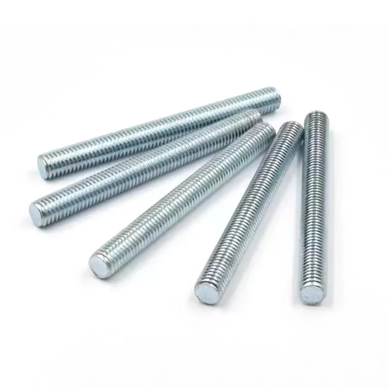Chinese Fasteners Threaded Rod Galvanized Carbon Steel Studs Threaded ...