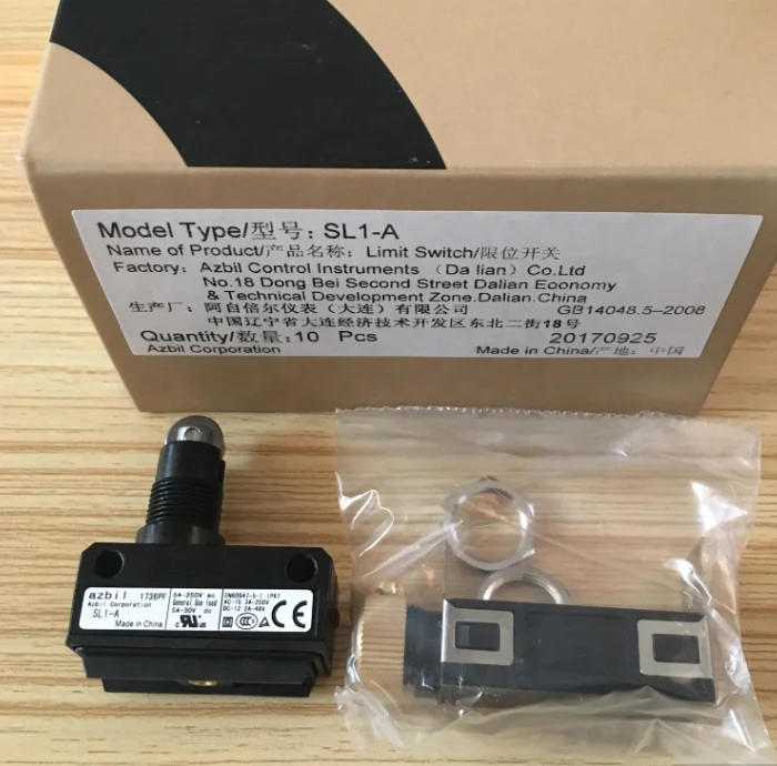 Japan Azbil Yamatake Sl1-a Sl1-b Sl1-ac Sl1-dk Micro Switch Sl1-p Sl1-ek Sl1-fk Sl1-hc Limit ...