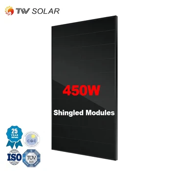 Tw Panel Solar Photovoltaic Module 400w 405w 410w 450 Watt 36cells Mono ...