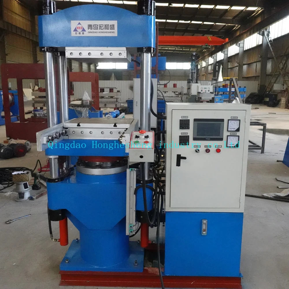 100T Rubber Vulcanizing Press Machine EPDM Rubber Products Hydraulic ...