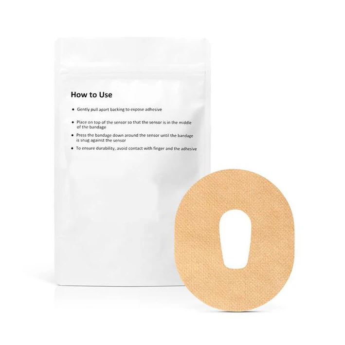 Diabetic Sensor Adhesive Skin Glucose Monitor Patches Waterproof - Buy ...