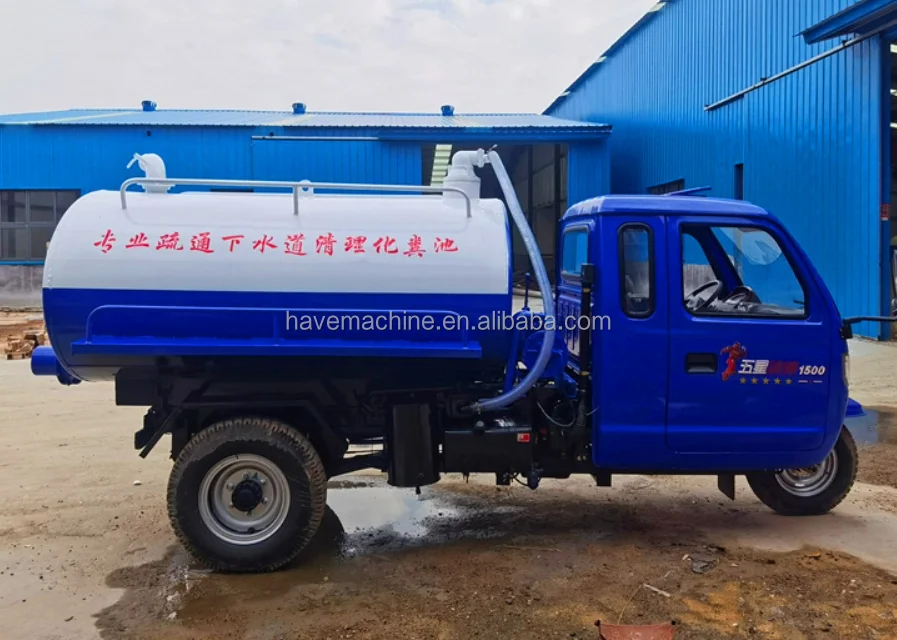 Sewage Suction Trucks Mounted Bio-gas Tank Cleaning Vehicle Slurry ...