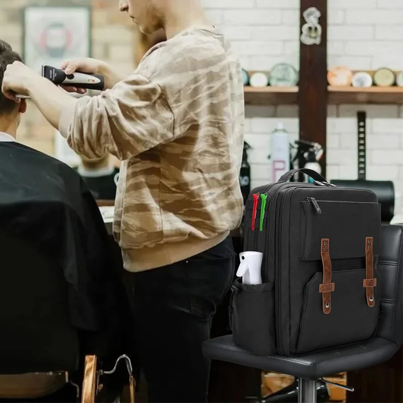 Barber Tool Bag - Professional Large Capacity Barber Backpack
