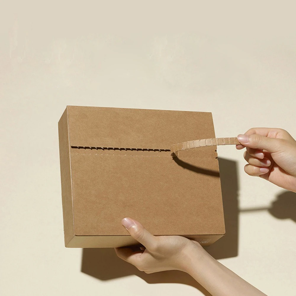 Customized Logo Zipper Carton Box - Corrugated Packaging