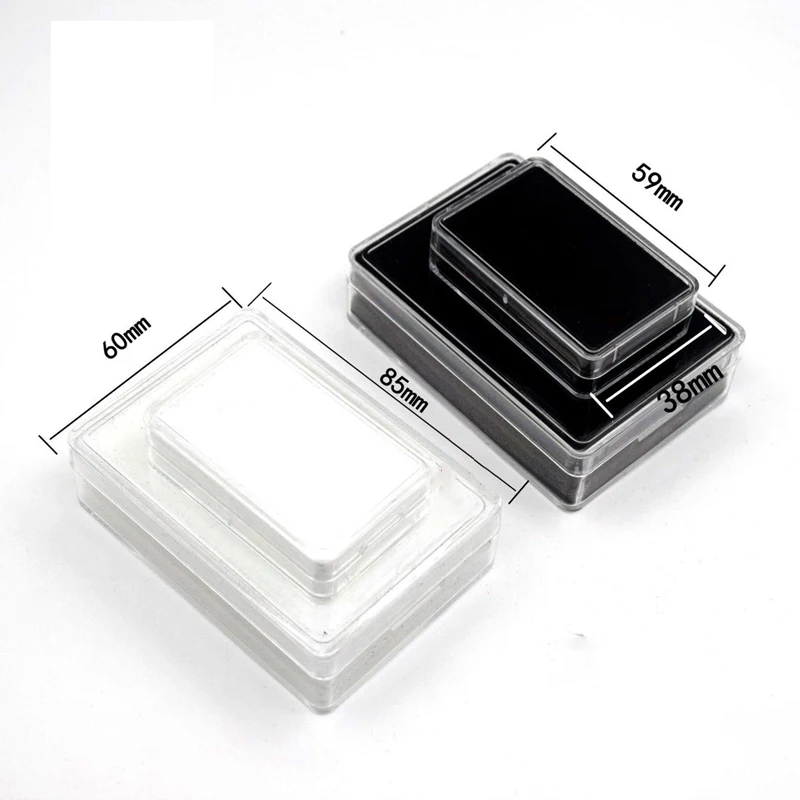 Clear Acrylic Loose Stone Display Box - Gem Diamond Display