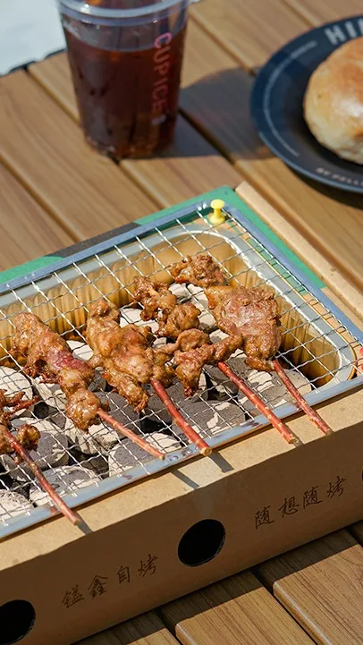 Siyue Umwelt Freundlicher Apple Charcoal Grill Picknick Im Freien ...